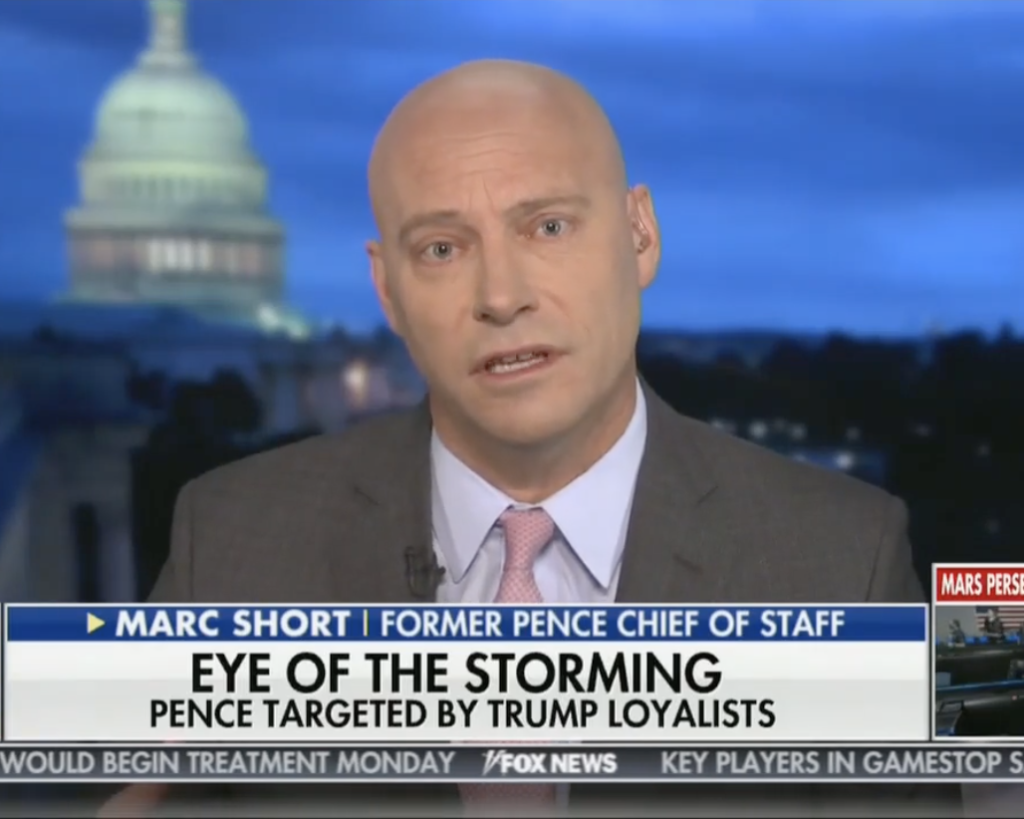 Marc Short, Former VP Pence’s Chief of Staff Reveals New Details About ...