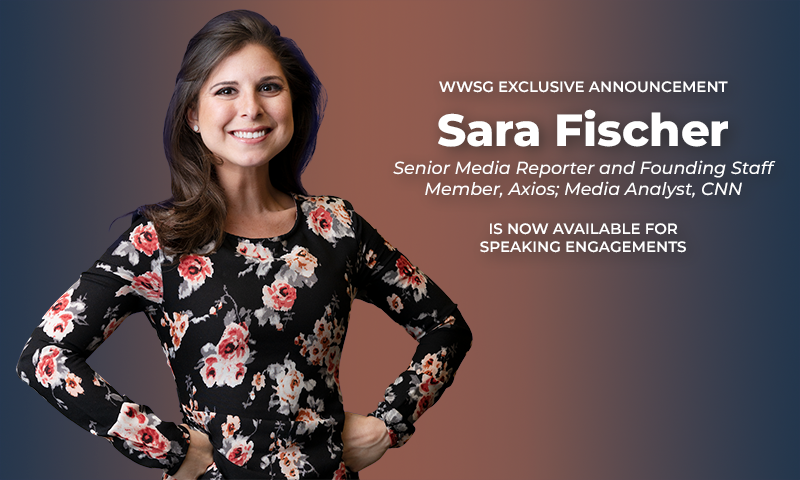 Exclusive Speaker Announcement: Sara Fischer - WWSG