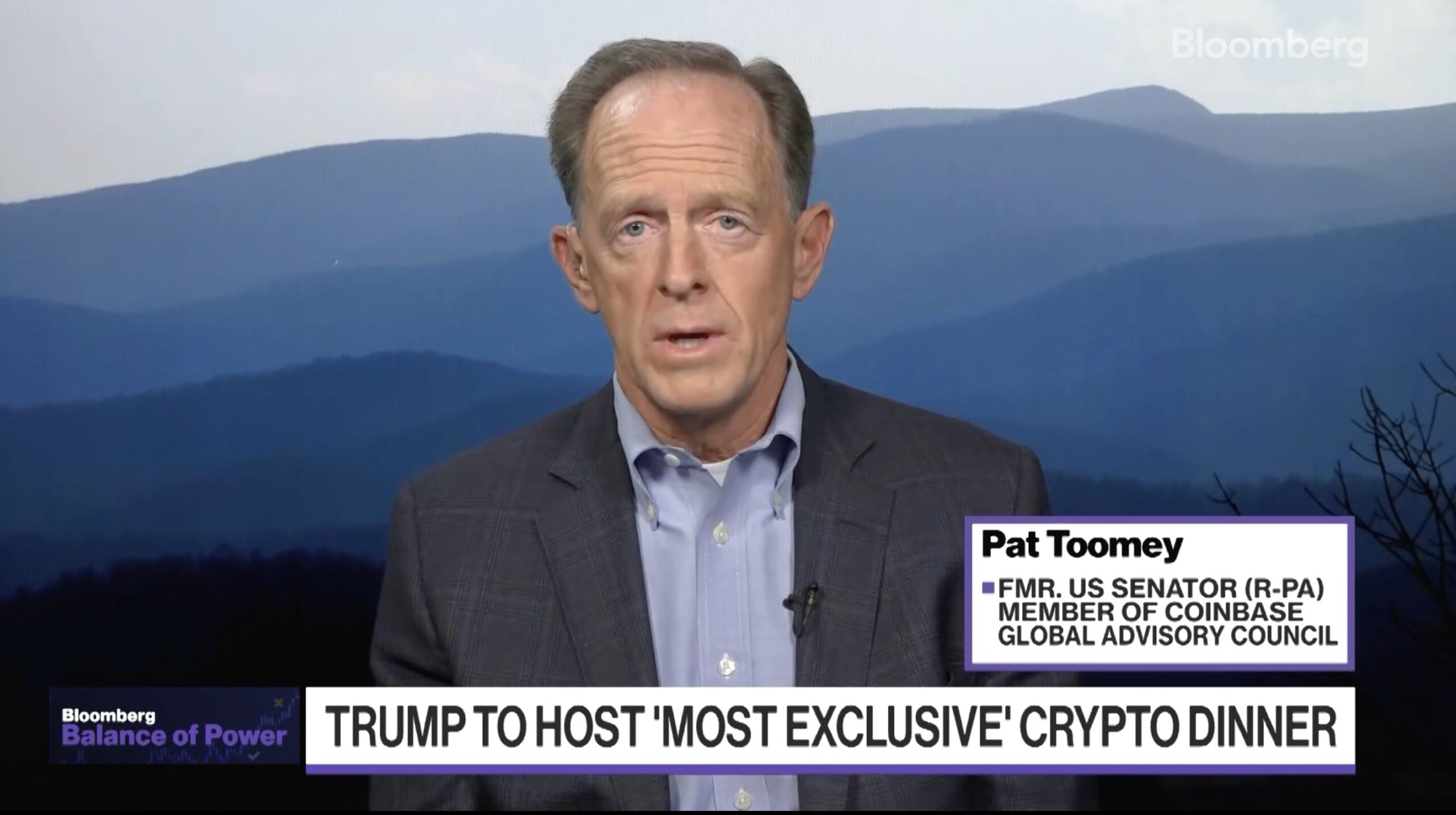 Pat Toomey: Close to Passing Crypto Regulation Bill - WWSG