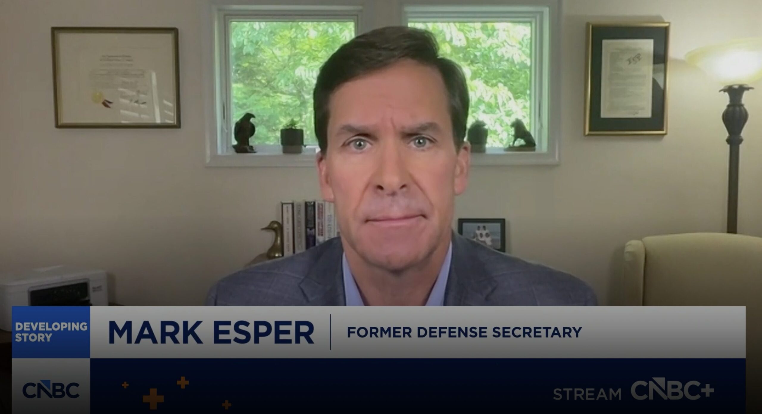 Mark Esper on Potential Iran Deal to End the War - WWSG